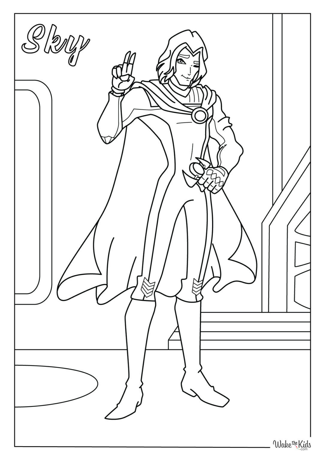 Winx Club Coloring Pages (Free Printable PDFs) | WakeTheKids