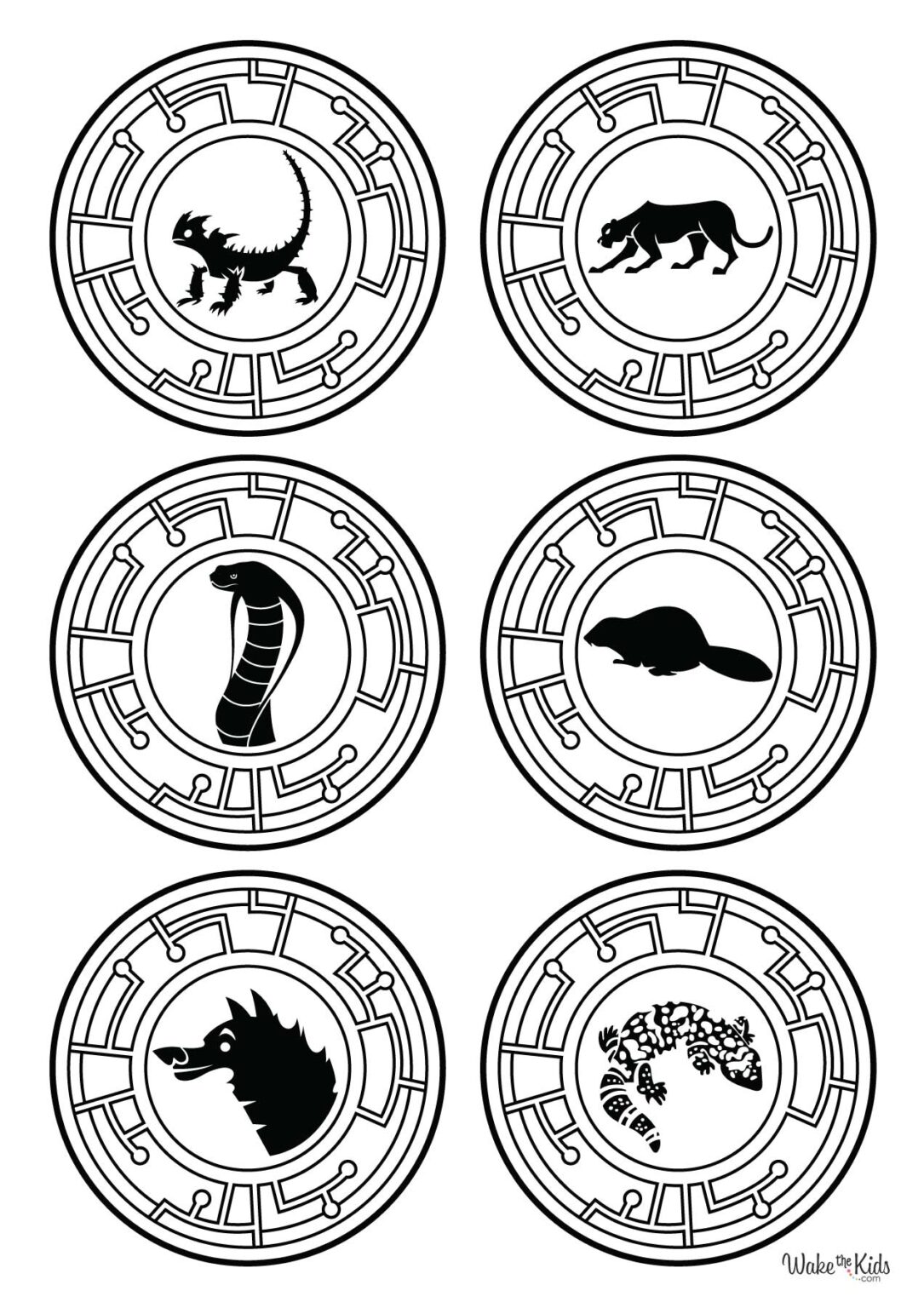 Wild Kratts Coloring Pages (Free Printable PDFs) | WakeTheKids