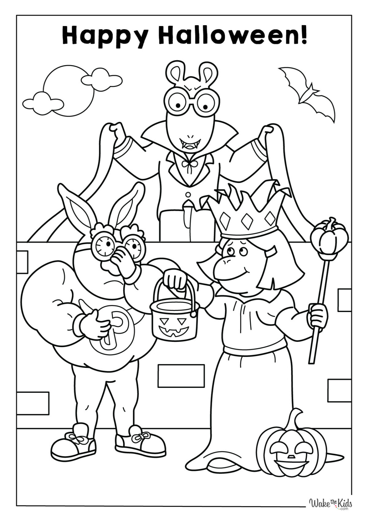 Arthur Coloring Pages (Free Printable PDFs) | WakeTheKids