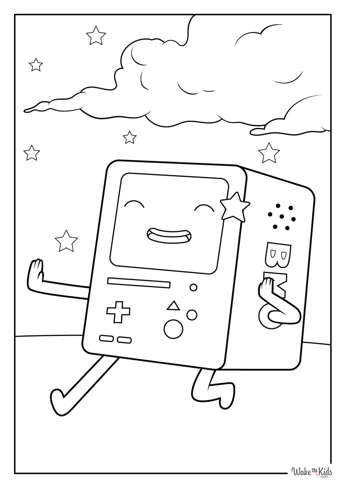 Adventure Time Coloring Pages (Free Printable PDFs) | WakeTheKids