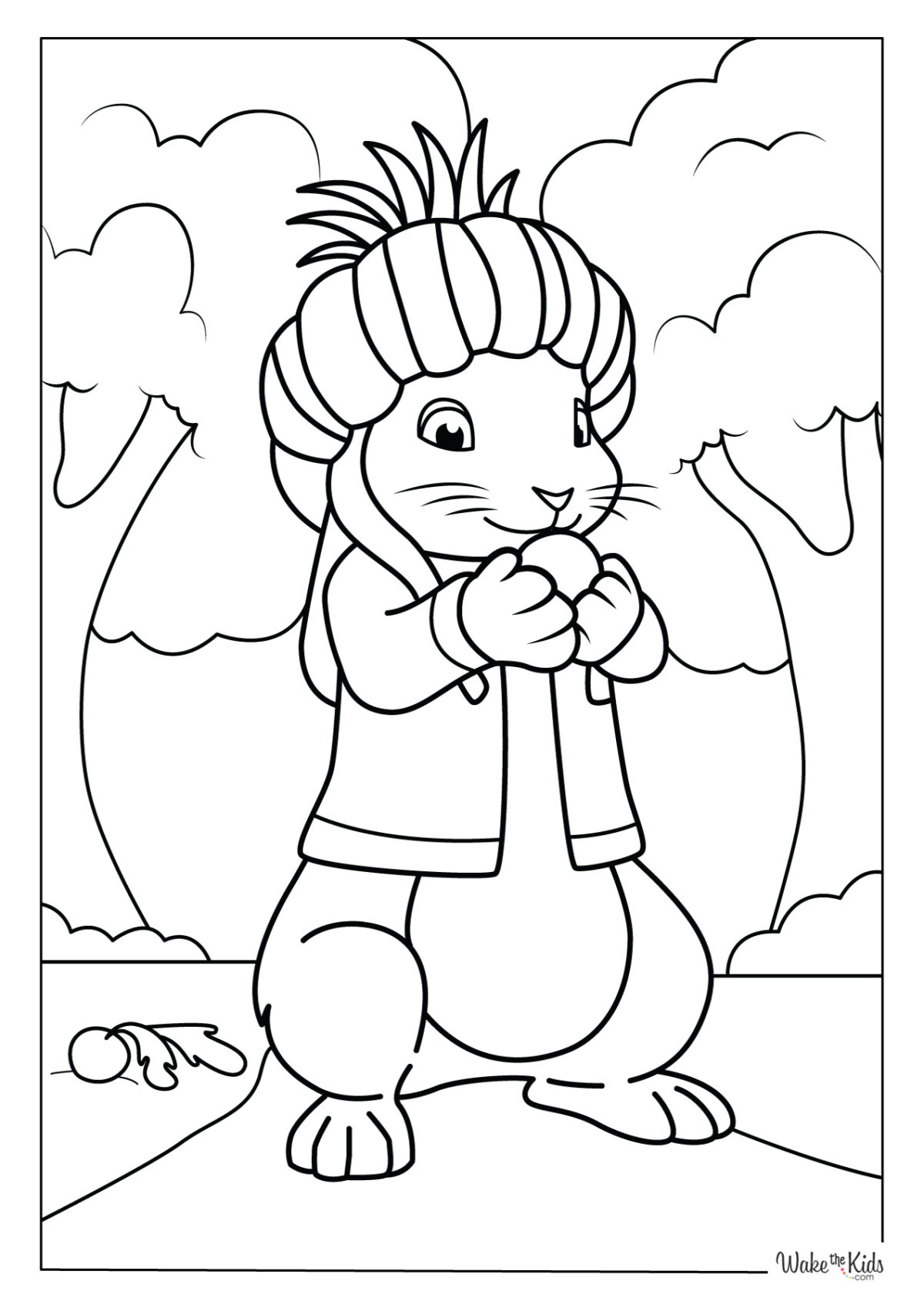 Peter Rabbit Coloring Pages (Free Printable PDFs) | WakeTheKids
