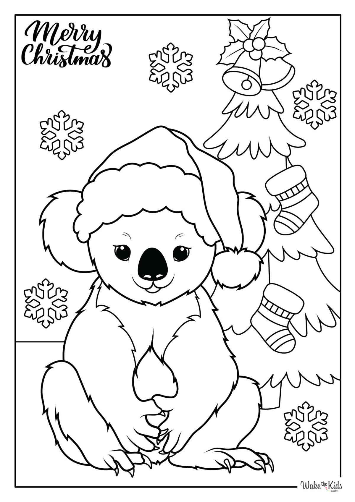 Koala Coloring Pages (Free Printable PDFs) | WakeTheKids
