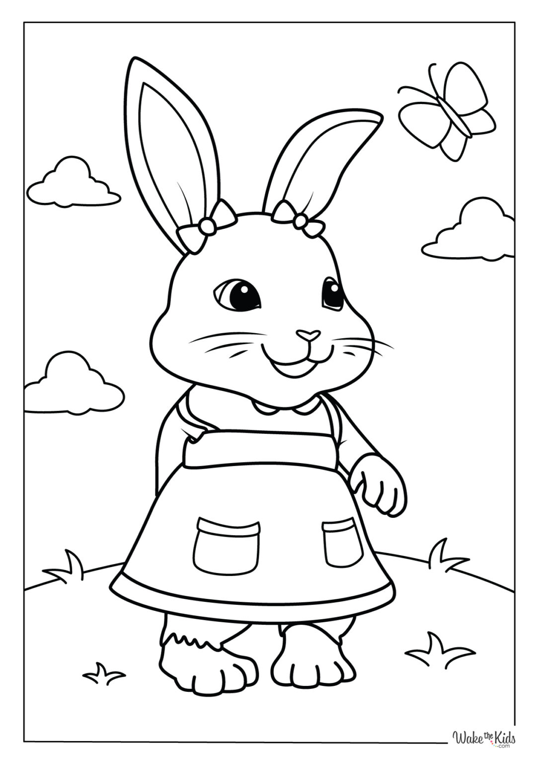 Peter Rabbit Coloring Pages (Free Printable PDFs) | WakeTheKids