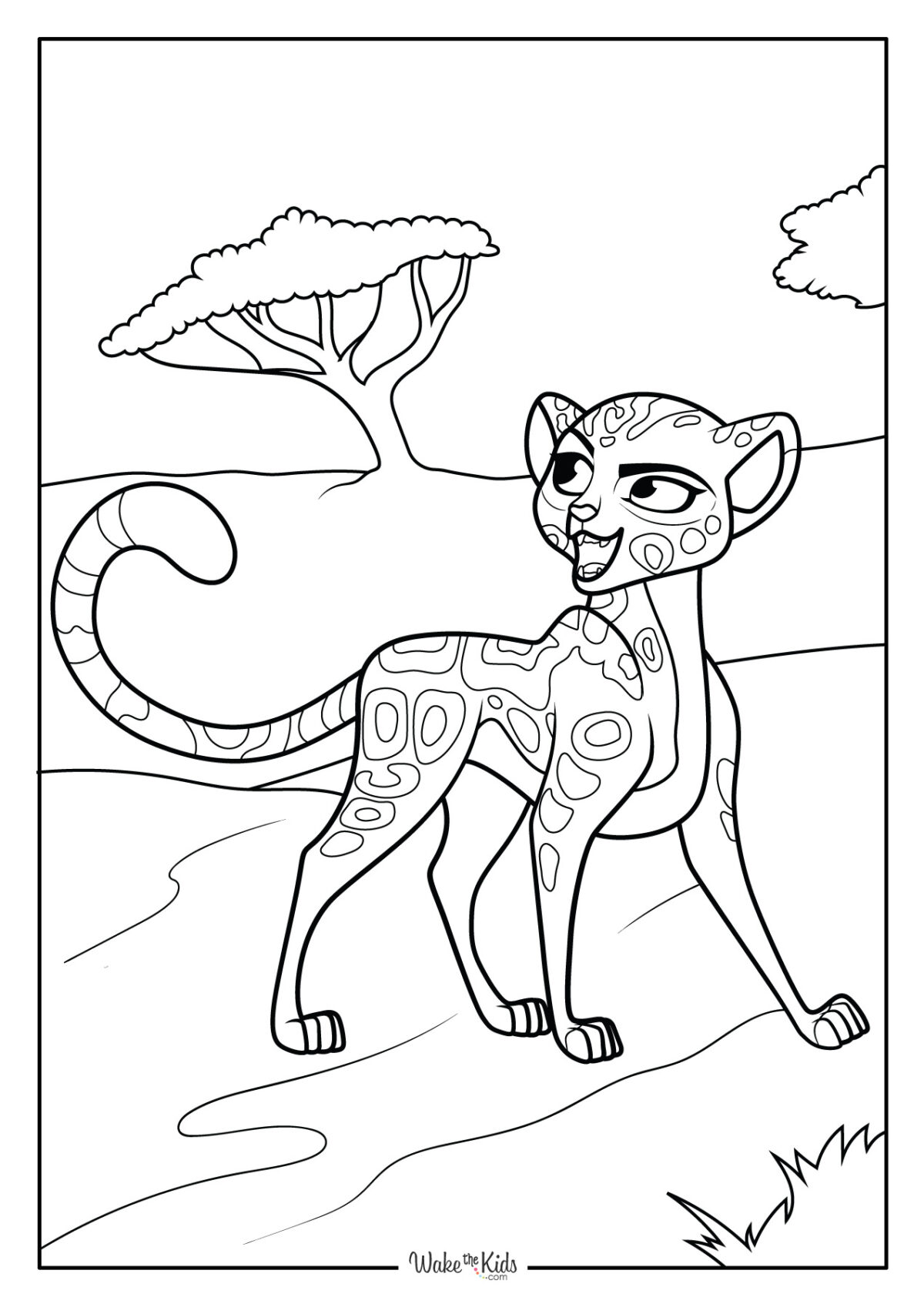 Lion Guard Coloring Pages (Free Printable PDFs) | WakeTheKids