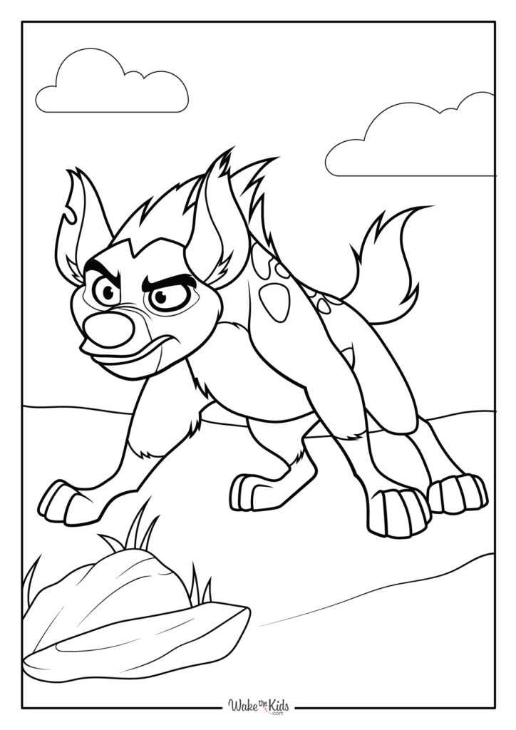 Lion Guard Coloring Pages (Free Printable PDFs) | WakeTheKids