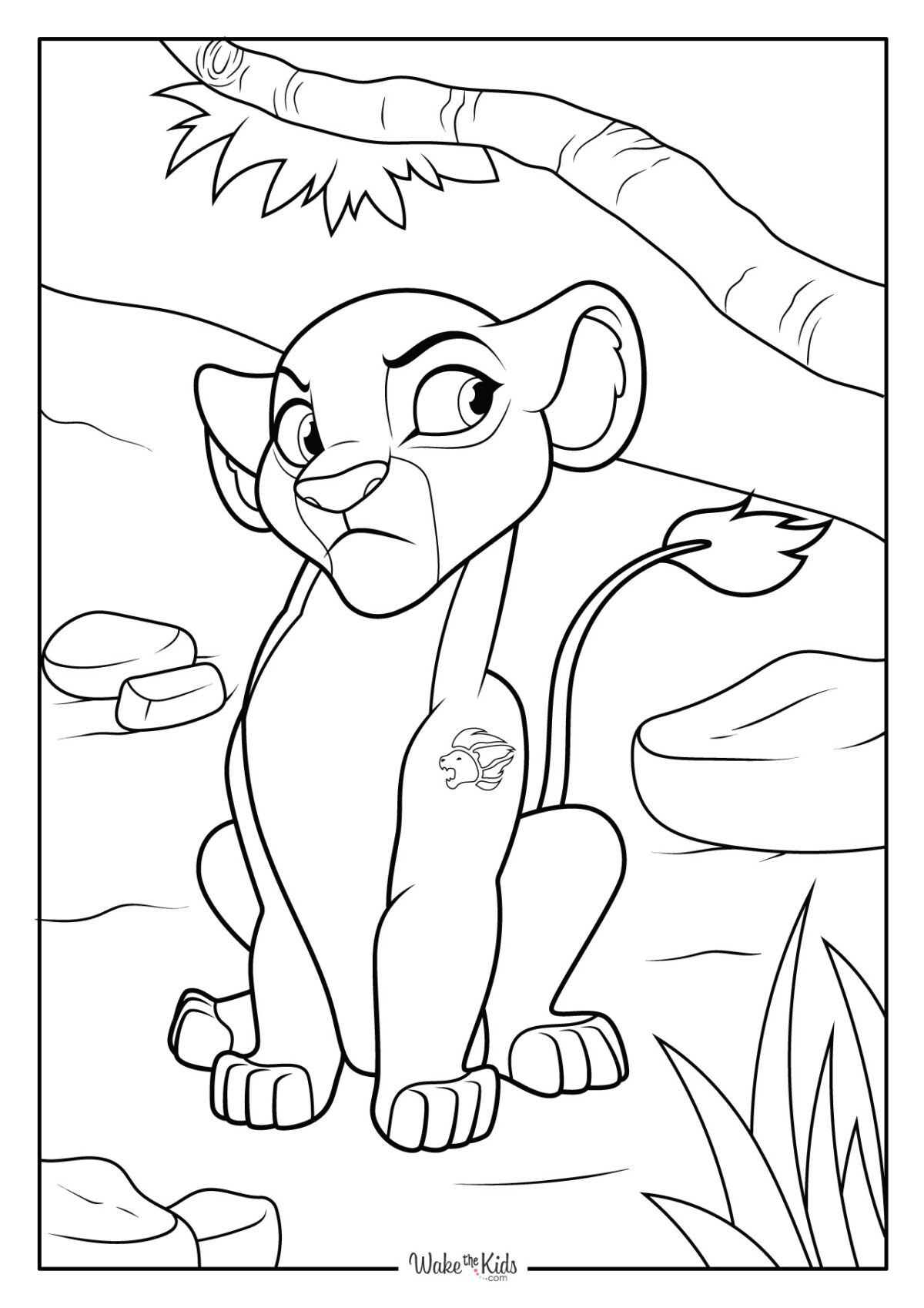 Lion Guard Coloring Pages (Free Printable PDFs) | WakeTheKids