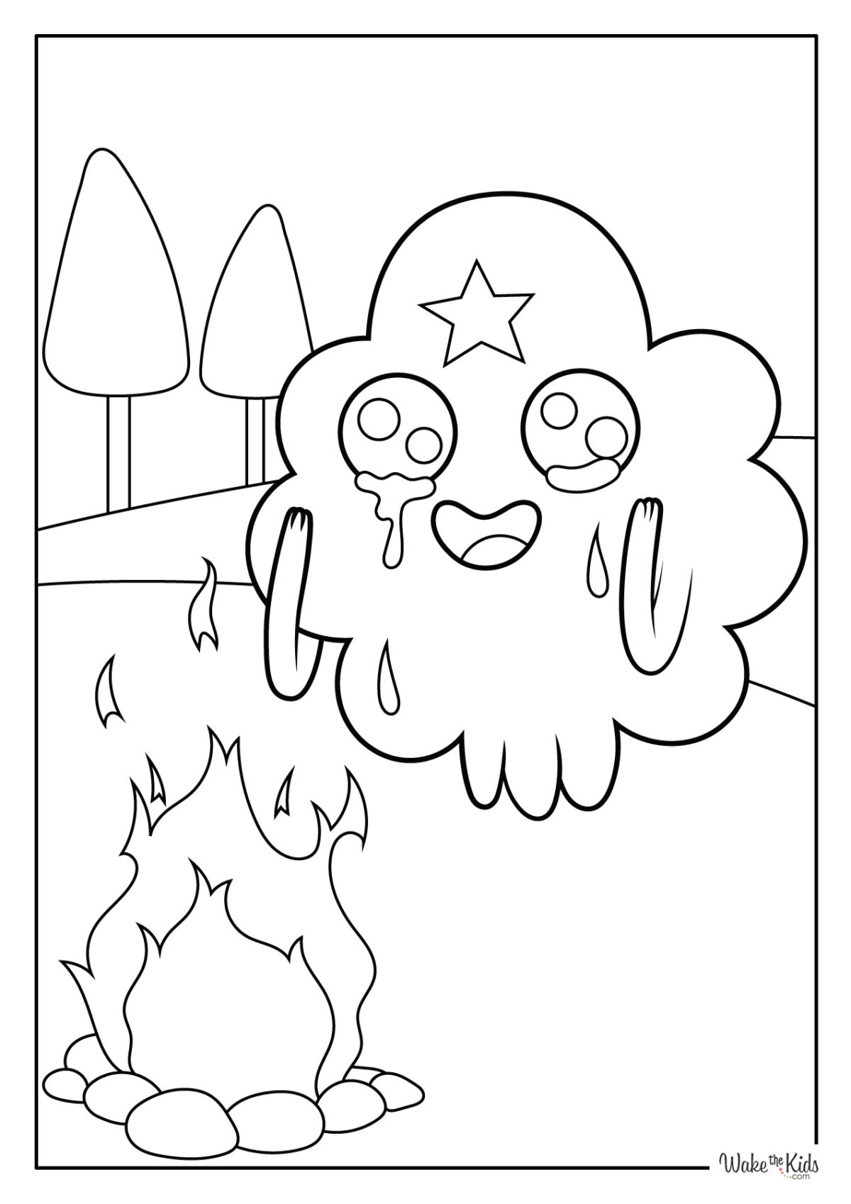 Adventure Time Coloring Pages (Free Printable PDFs) | WakeTheKids
