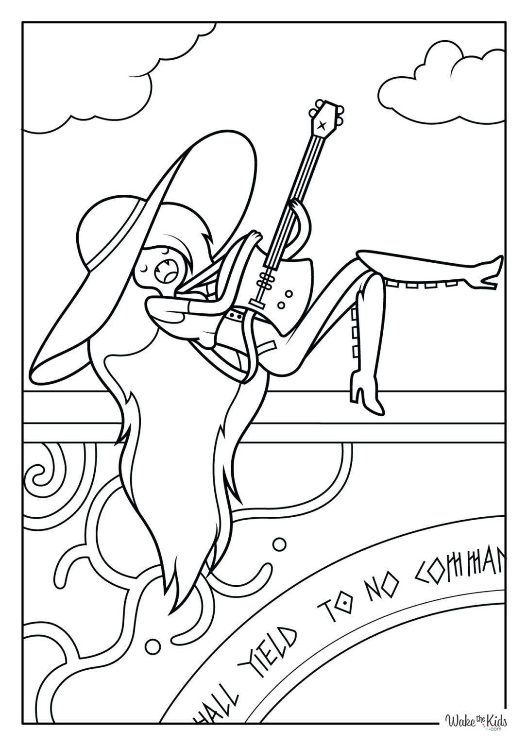 Adventure Time Coloring Pages (Free Printable PDFs) | WakeTheKids