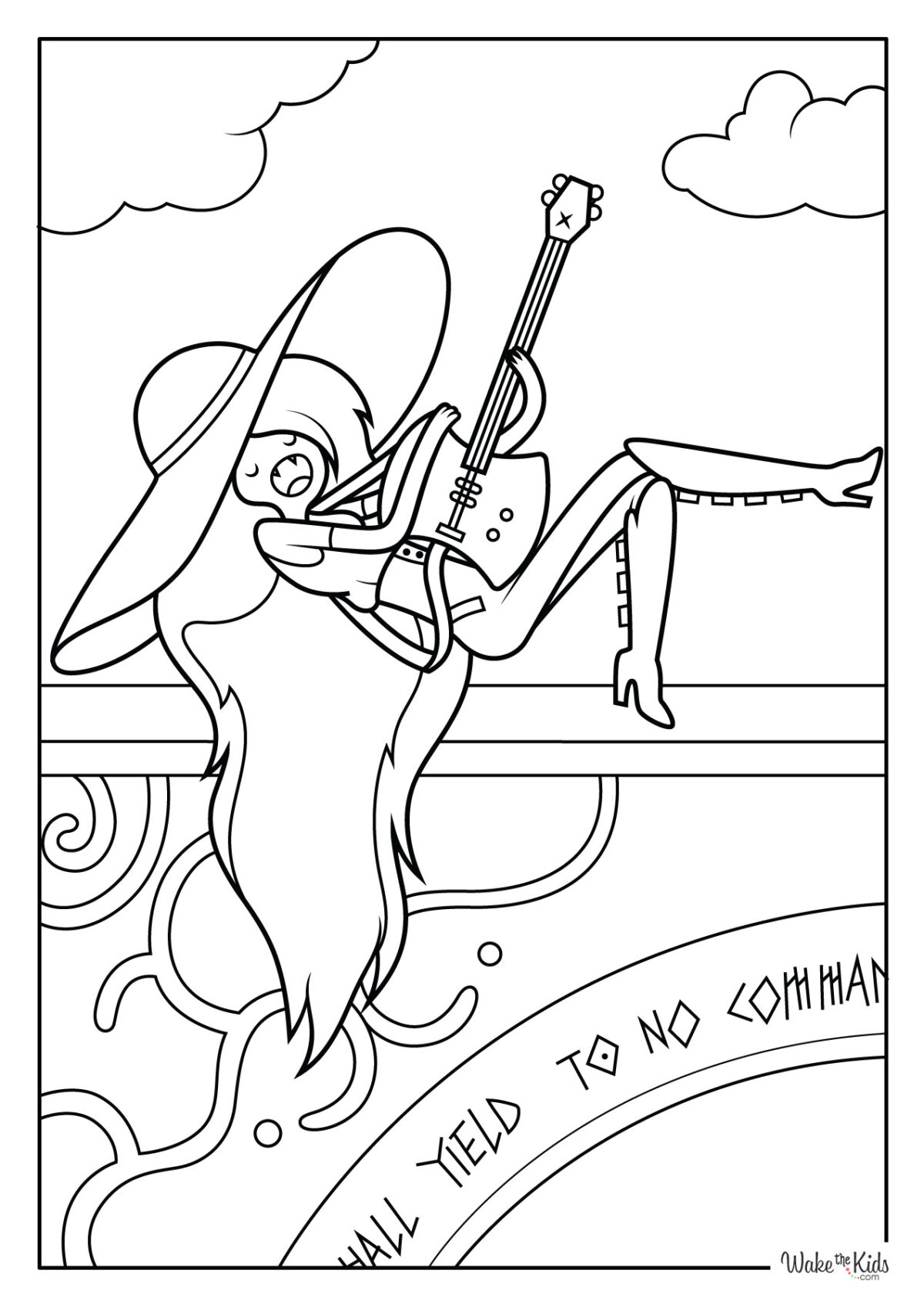 Adventure Time Coloring Pages (Free Printable PDFs) | WakeTheKids