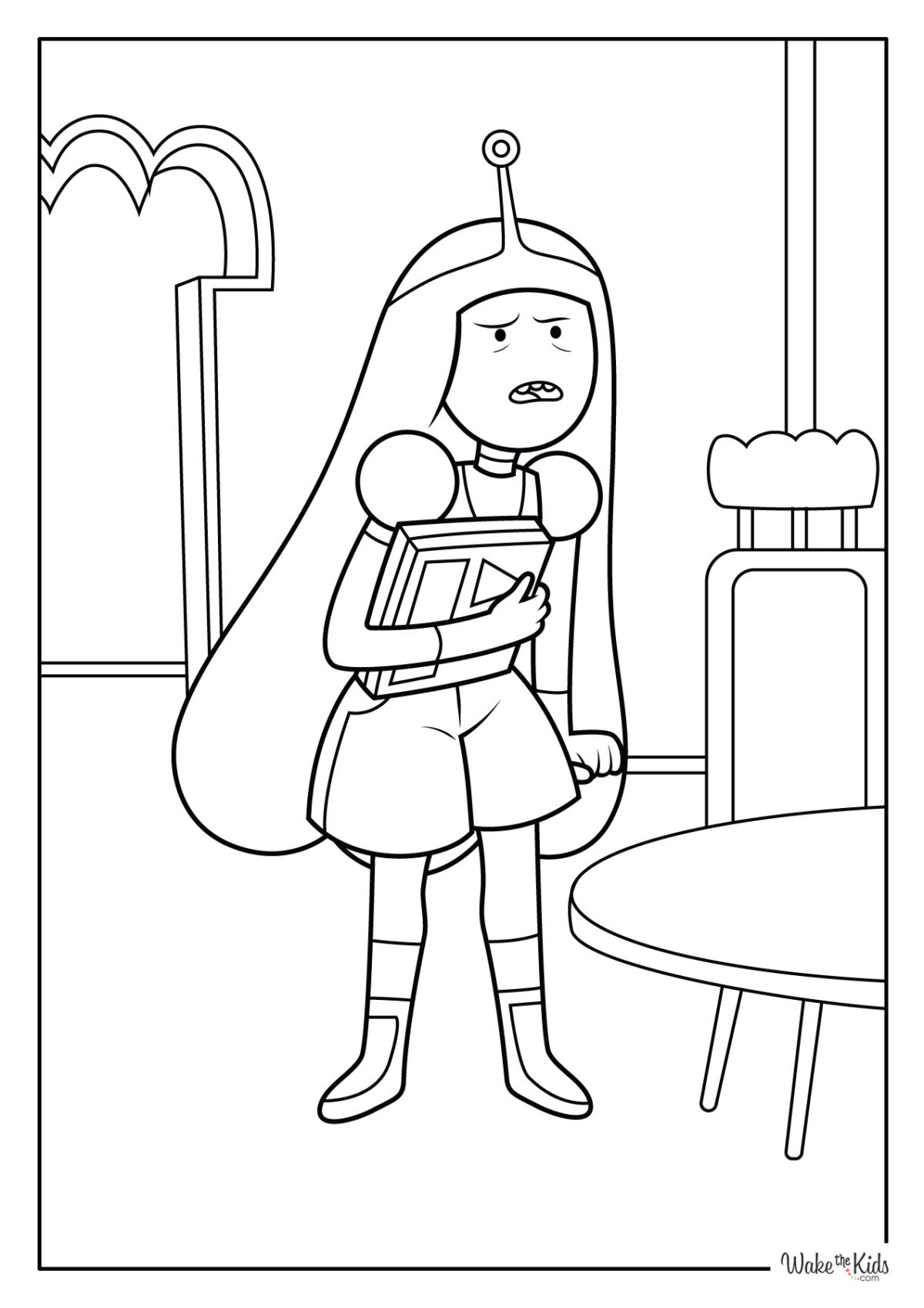 Adventure Time Coloring Pages (Free Printable PDFs) | WakeTheKids
