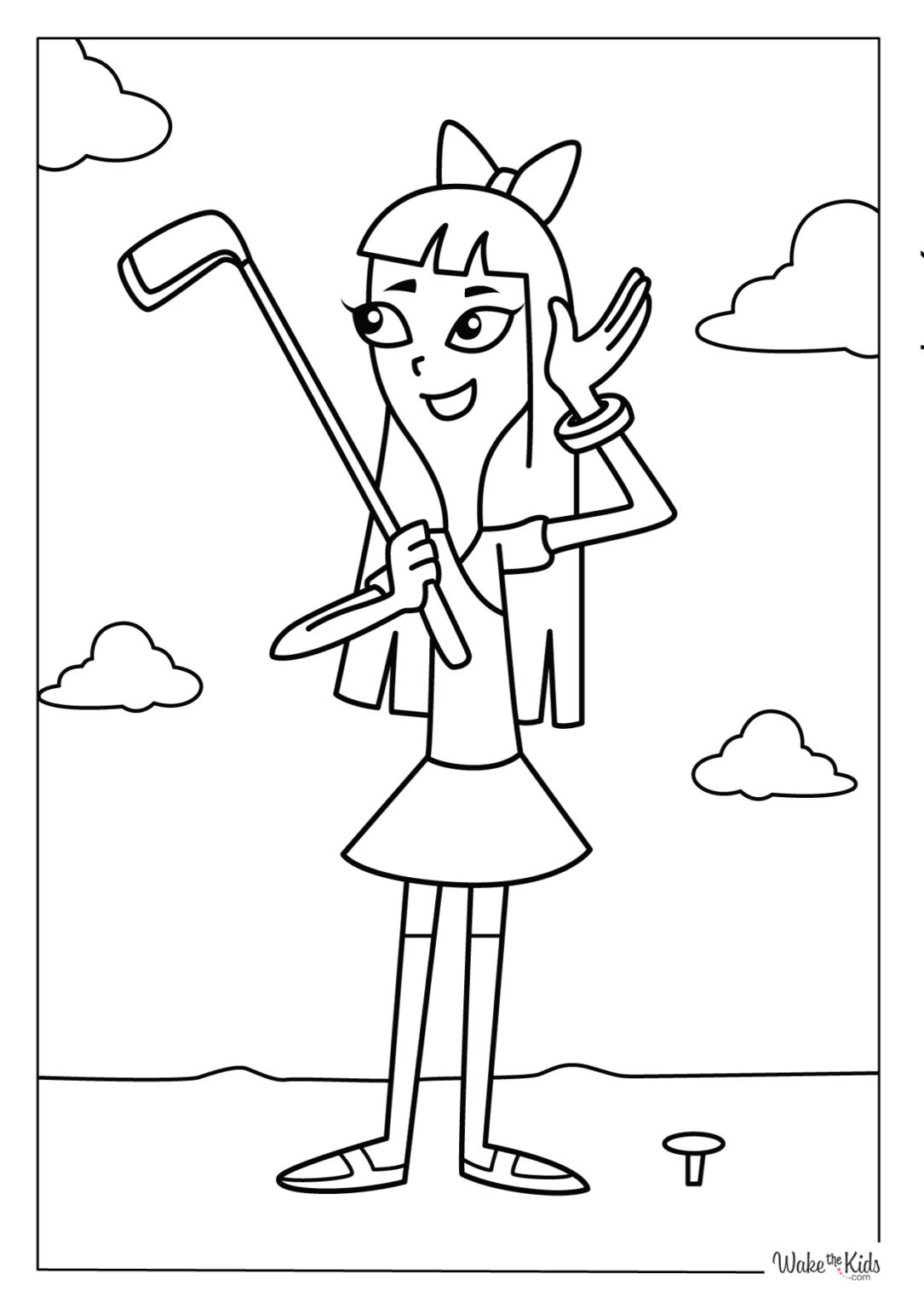 Phineas and Ferb Coloring Pages (Free Printable PDFs) | WakeTheKids
