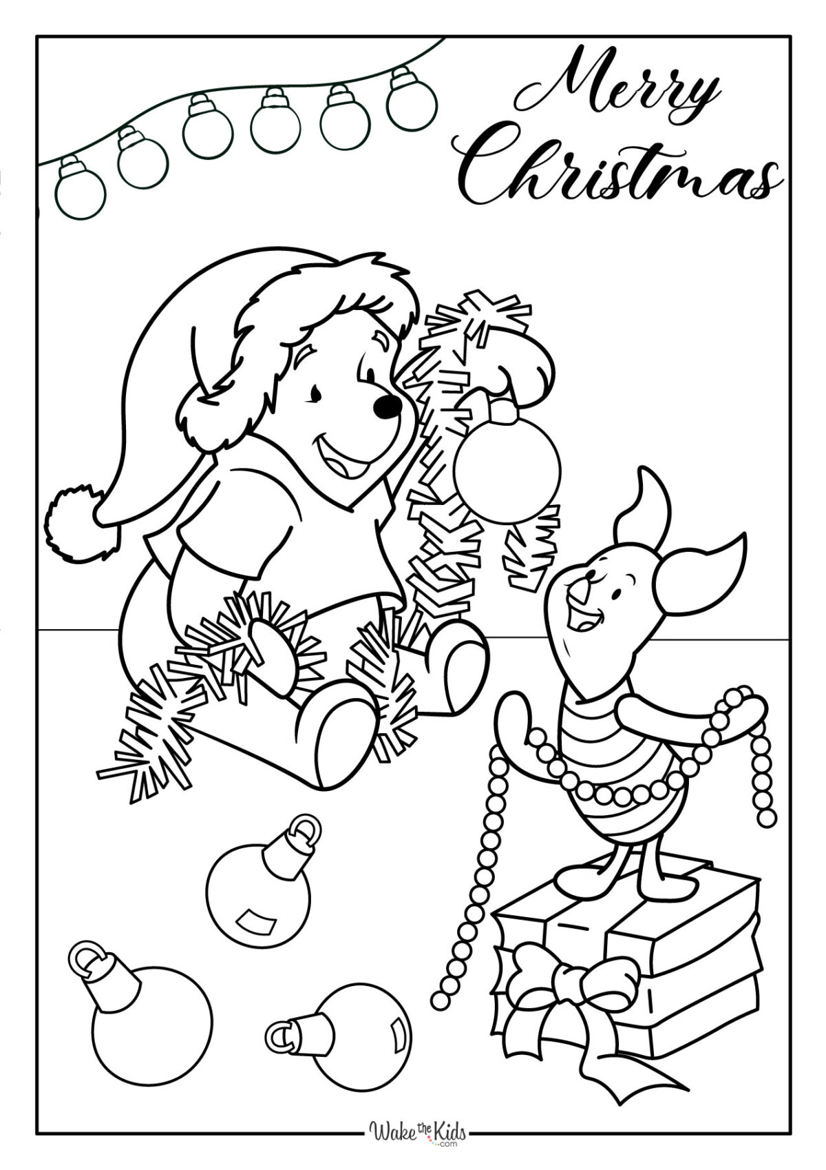 Winnie the Pooh Coloring Pages (Free Printable PDFs) | WakeTheKids