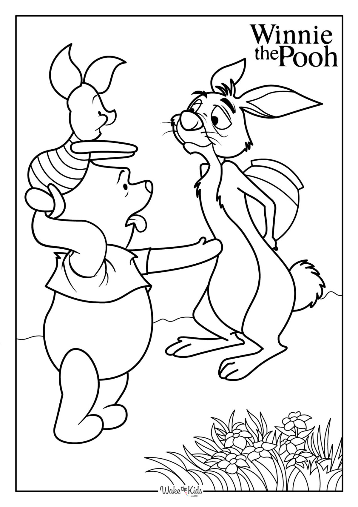 Winnie the Pooh Coloring Pages (Free Printable PDFs) | WakeTheKids