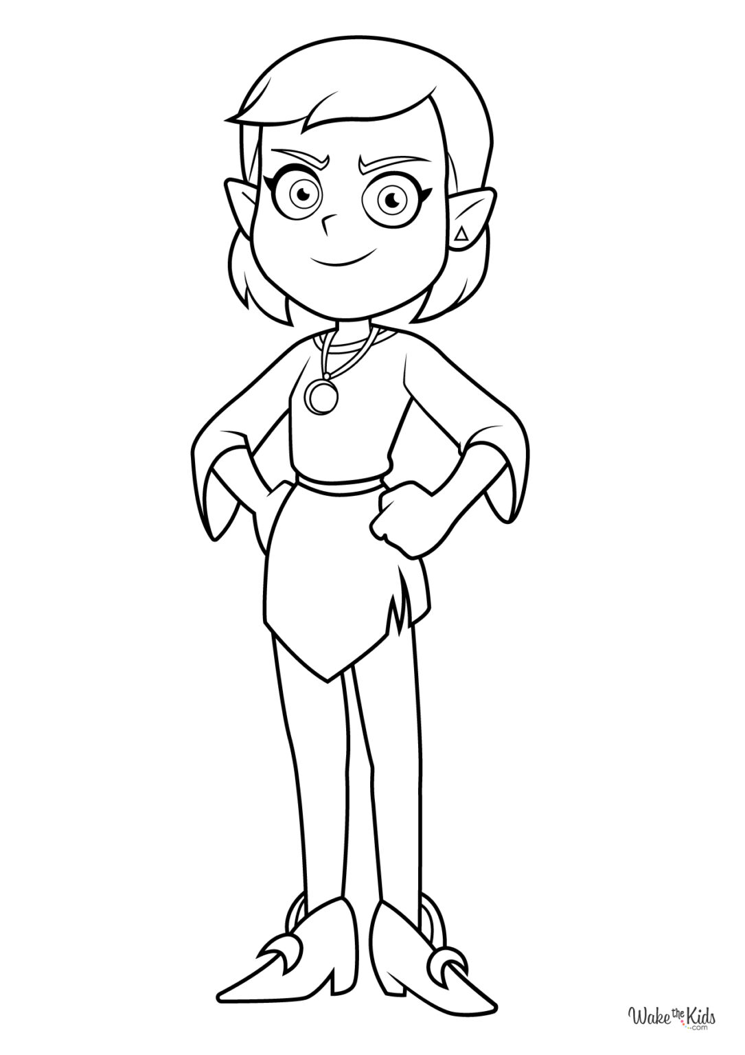 The Owl House Coloring Pages (Free Printable PDFs) | WakeTheKids