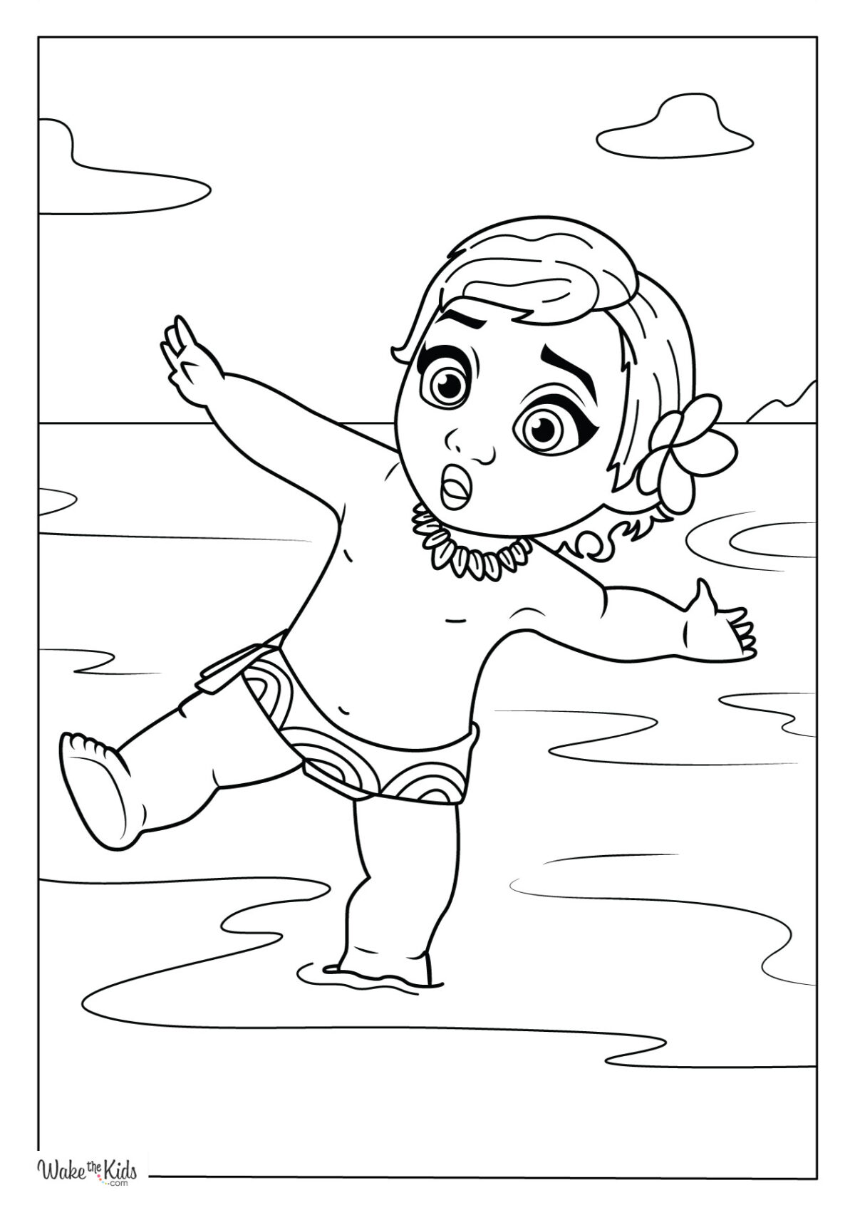 Moana Coloring Pages (Free Printable PDFs) | WakeTheKids
