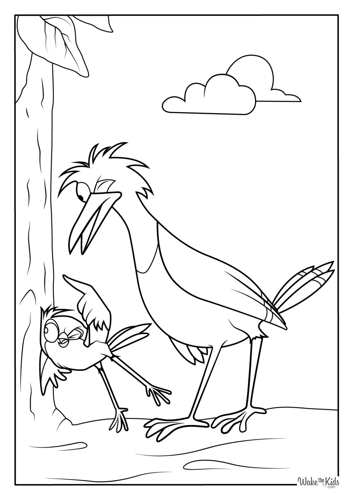 The Fox and the Hound Coloring Pages (Free Printable PDFs) | WakeTheKids