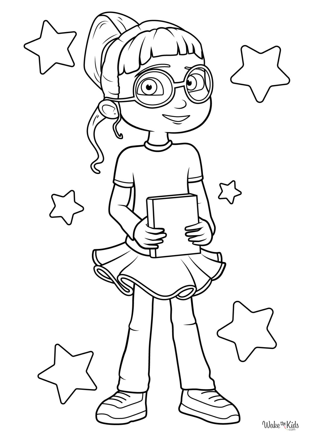 Vampirina Coloring Pages (Free Printable PDFs) | WakeTheKids