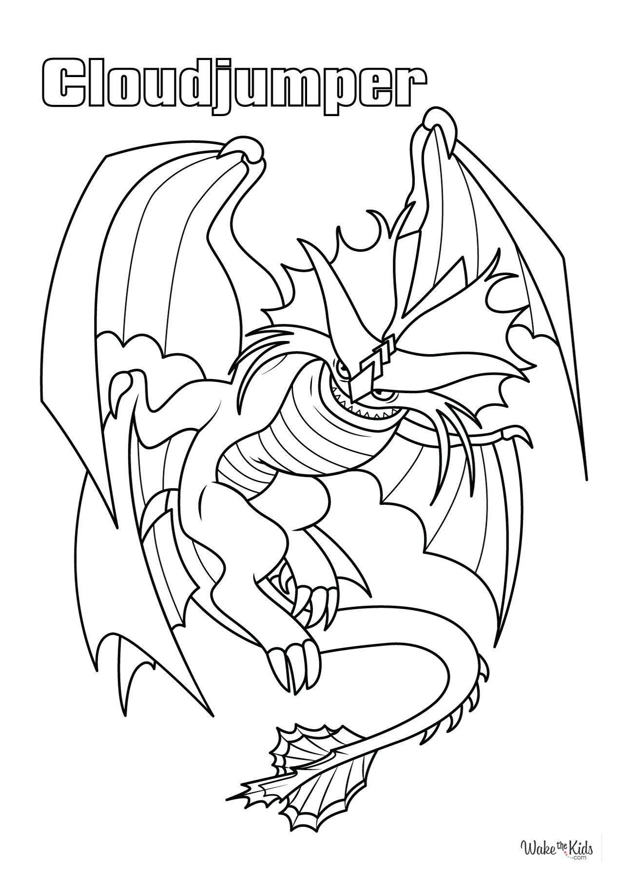 cloudjumper Coloring Page Coloring Pages Sketch Coloring Page