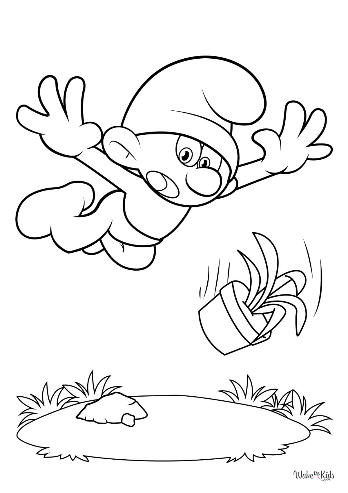 The Smurfs Coloring Pages (Free Printable PDFs) | WakeTheKids