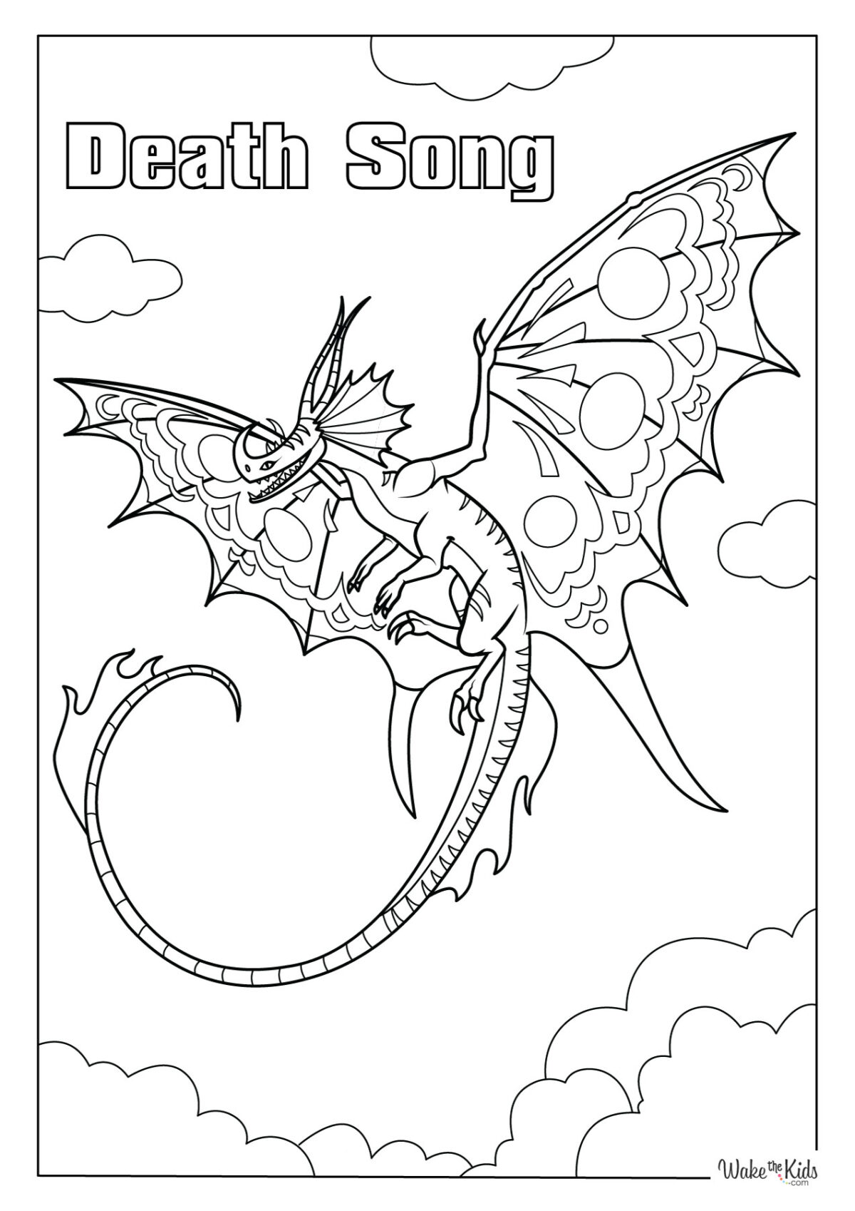 How to Train Your Dragon Coloring Pages (Free Printable PDFs) | WakeTheKids