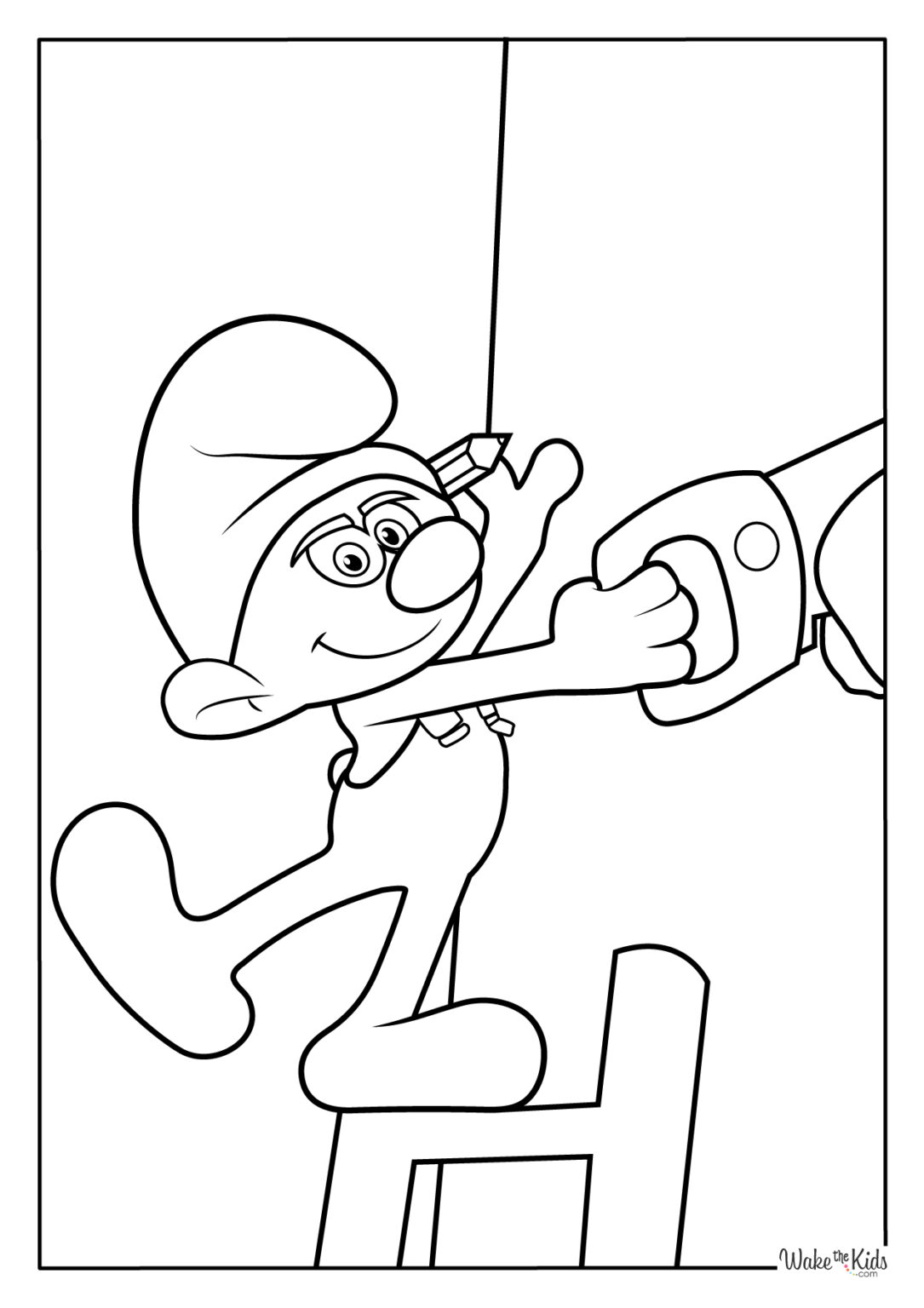 The Smurfs Coloring Pages (Free Printable PDFs) | WakeTheKids