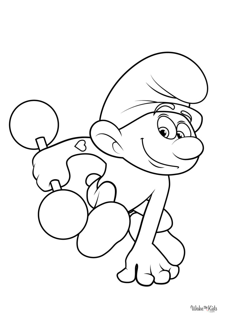 The Smurfs Coloring Pages (Free Printable PDFs) | WakeTheKids