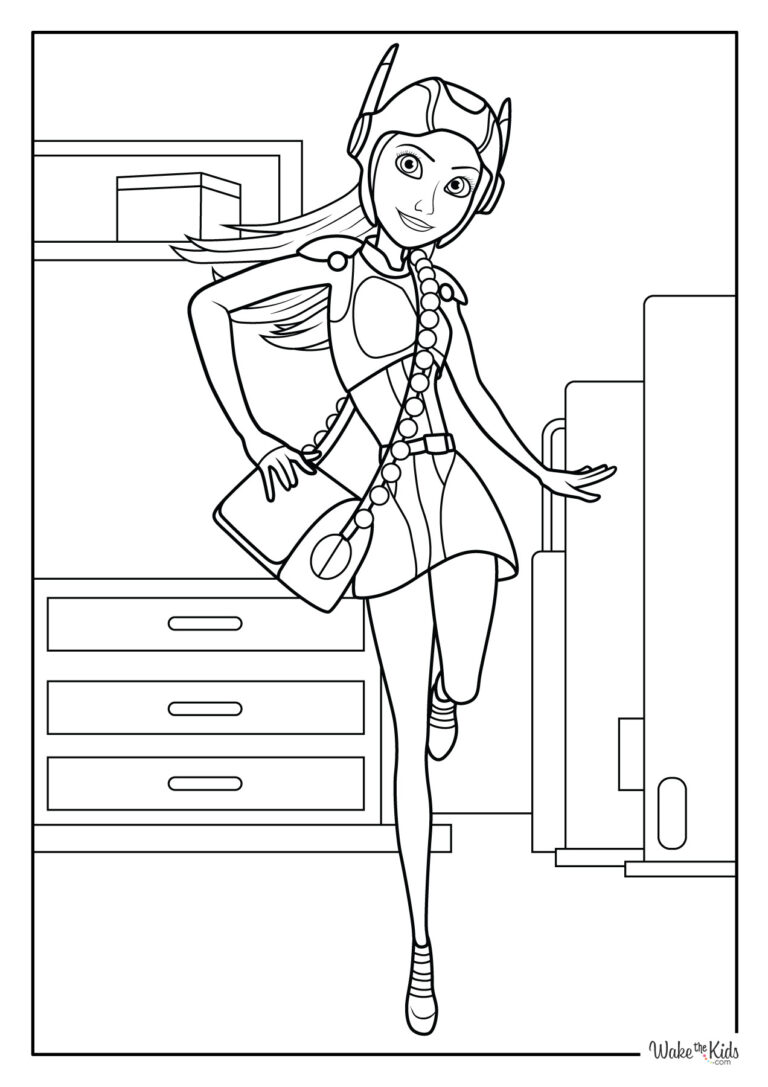 Big Hero 6 Coloring Pages (Free Printable PDFs) | WakeTheKids