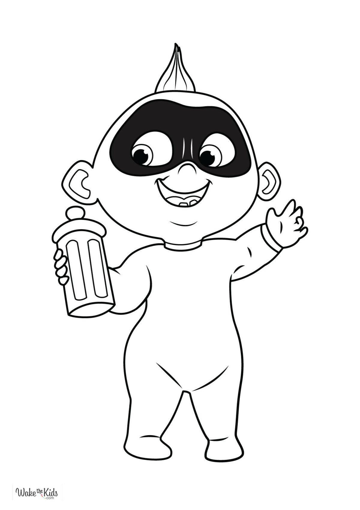 The Incredibles Coloring Pages (Free Printable PDFs) | WakeTheKids