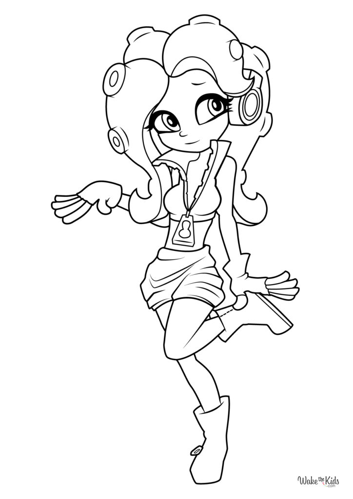 Splatoon Coloring Pages (Free Printable PDFs) | WakeTheKids