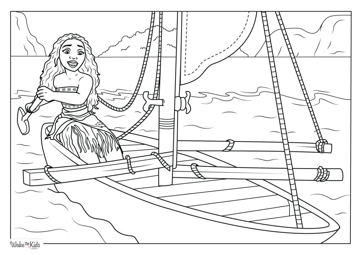 Moana Coloring Pages (Free Printable PDFs) | WakeTheKids