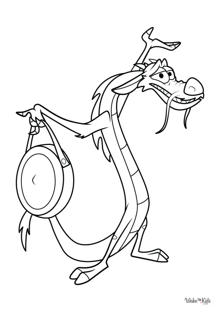 Mulan Coloring Pages (Free Printable PDFs) | WakeTheKids