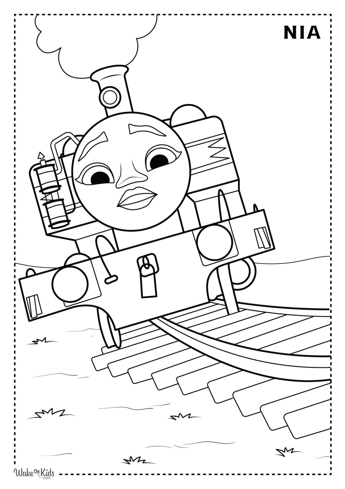 Thomas and Friends Coloring Pages (Free Printable PDFs) | WakeTheKids