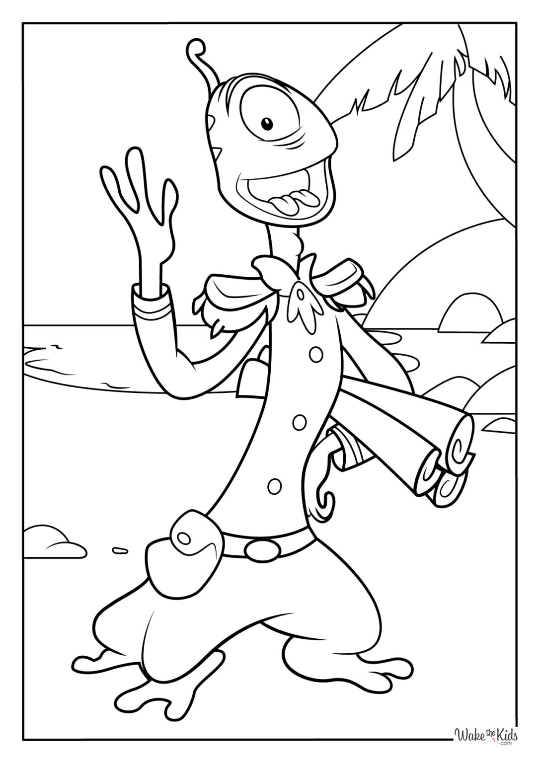 Lilo and Stitch Coloring Pages (Free Printable PDFs) | WakeTheKids