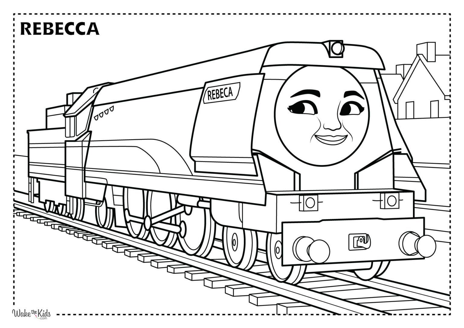 Thomas and Friends Coloring Pages (Free Printable PDFs) | WakeTheKids