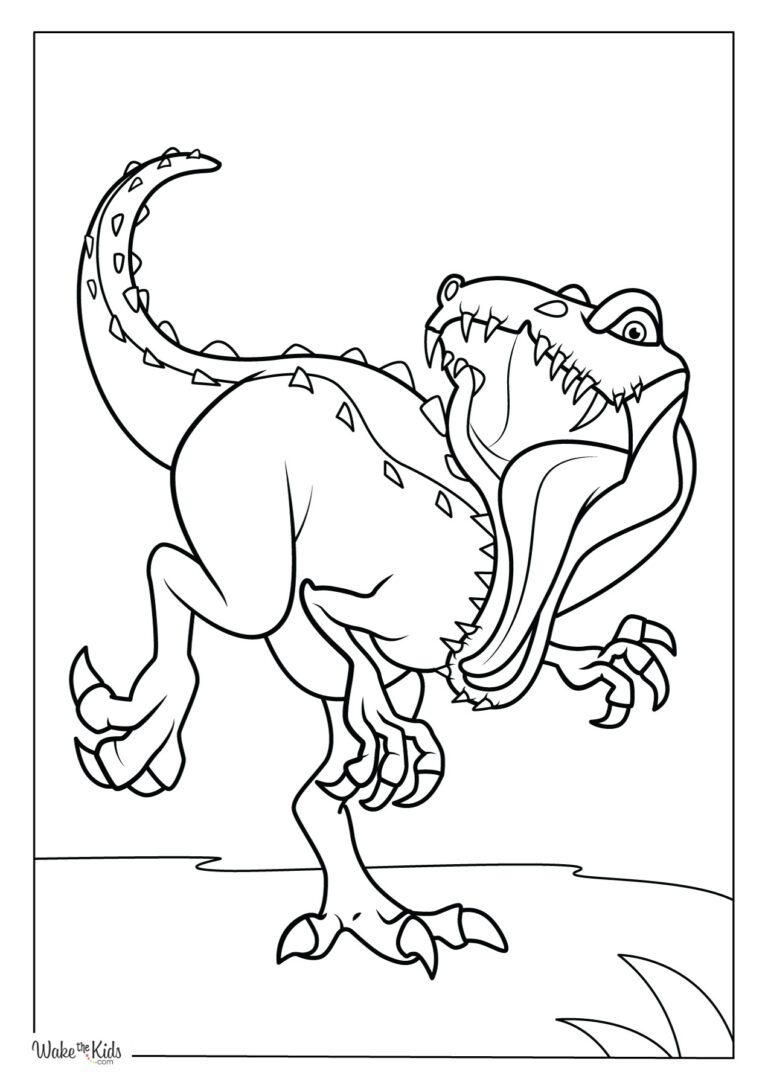 Ice Age Coloring Pages (Free Printable PDFs) | WakeTheKids