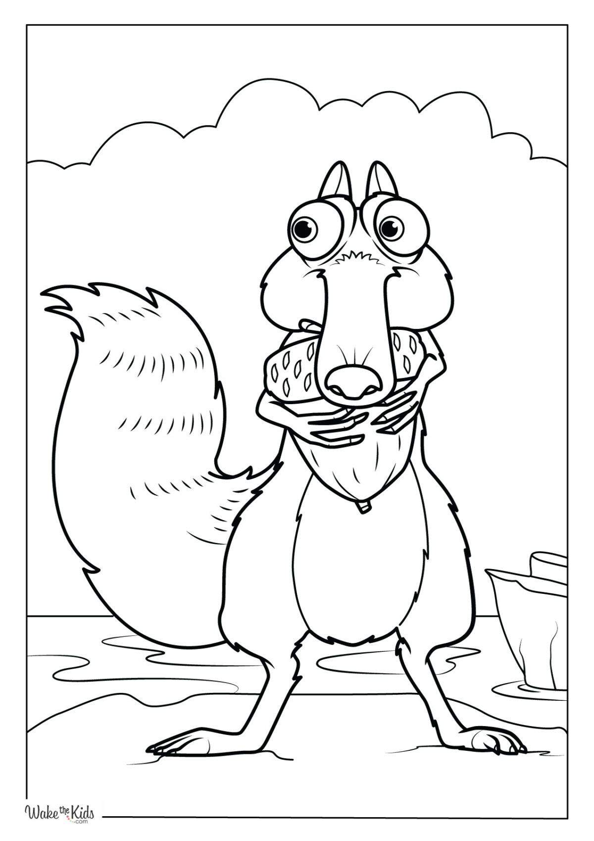 Ice Age Coloring Pages (Free Printable PDFs) | WakeTheKids