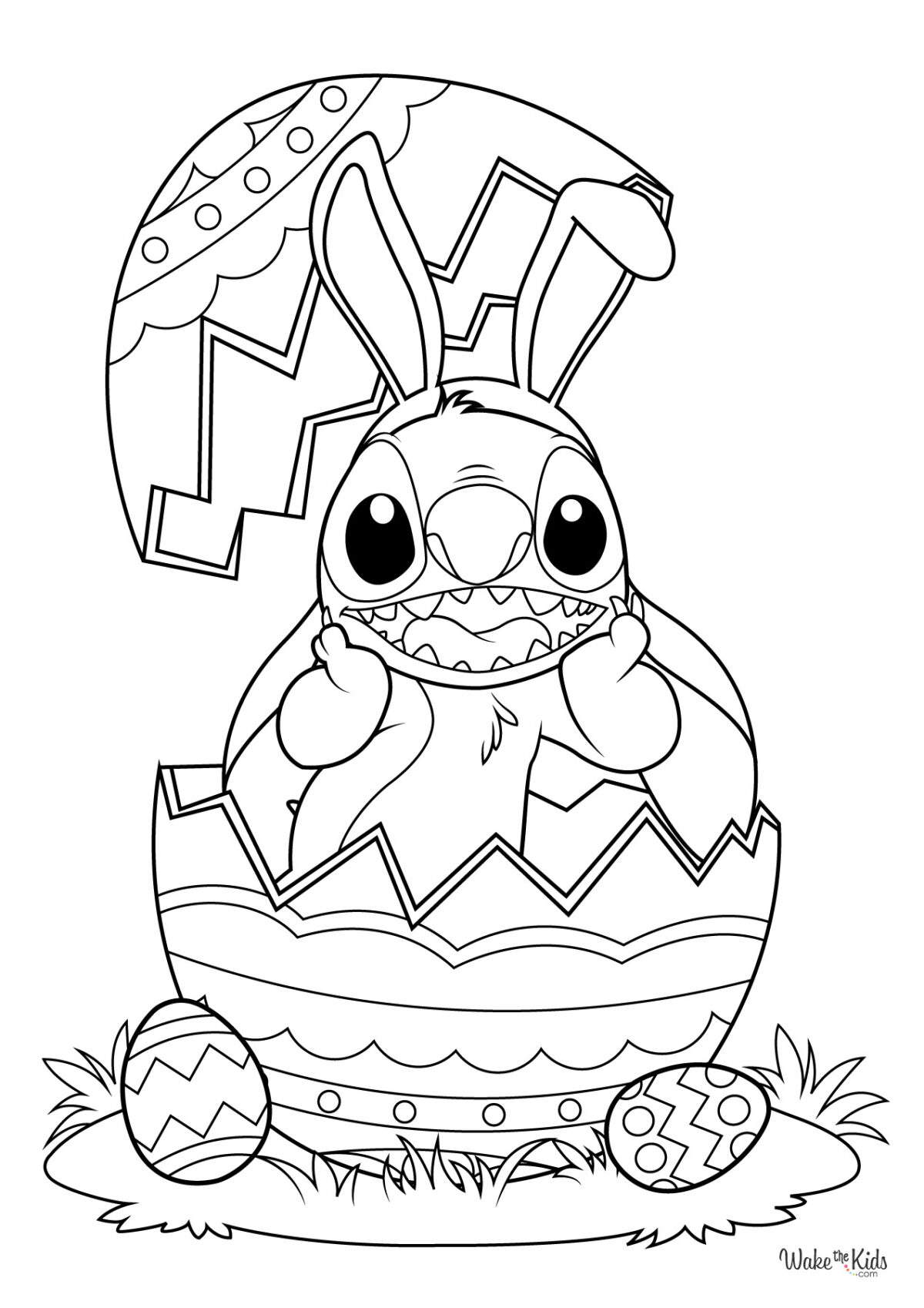 Lilo and Stitch Coloring Pages (Free Printable PDFs) | WakeTheKids