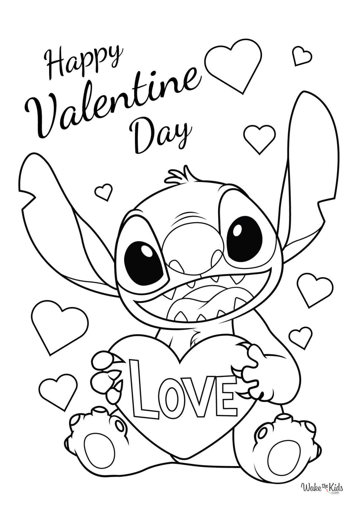 Lilo and Stitch Coloring Pages (Free Printable PDFs) | WakeTheKids