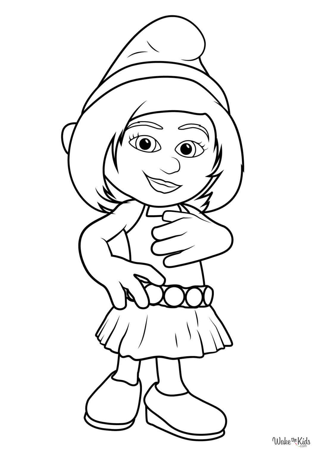The Smurfs Coloring Pages (Free Printable PDFs) | WakeTheKids