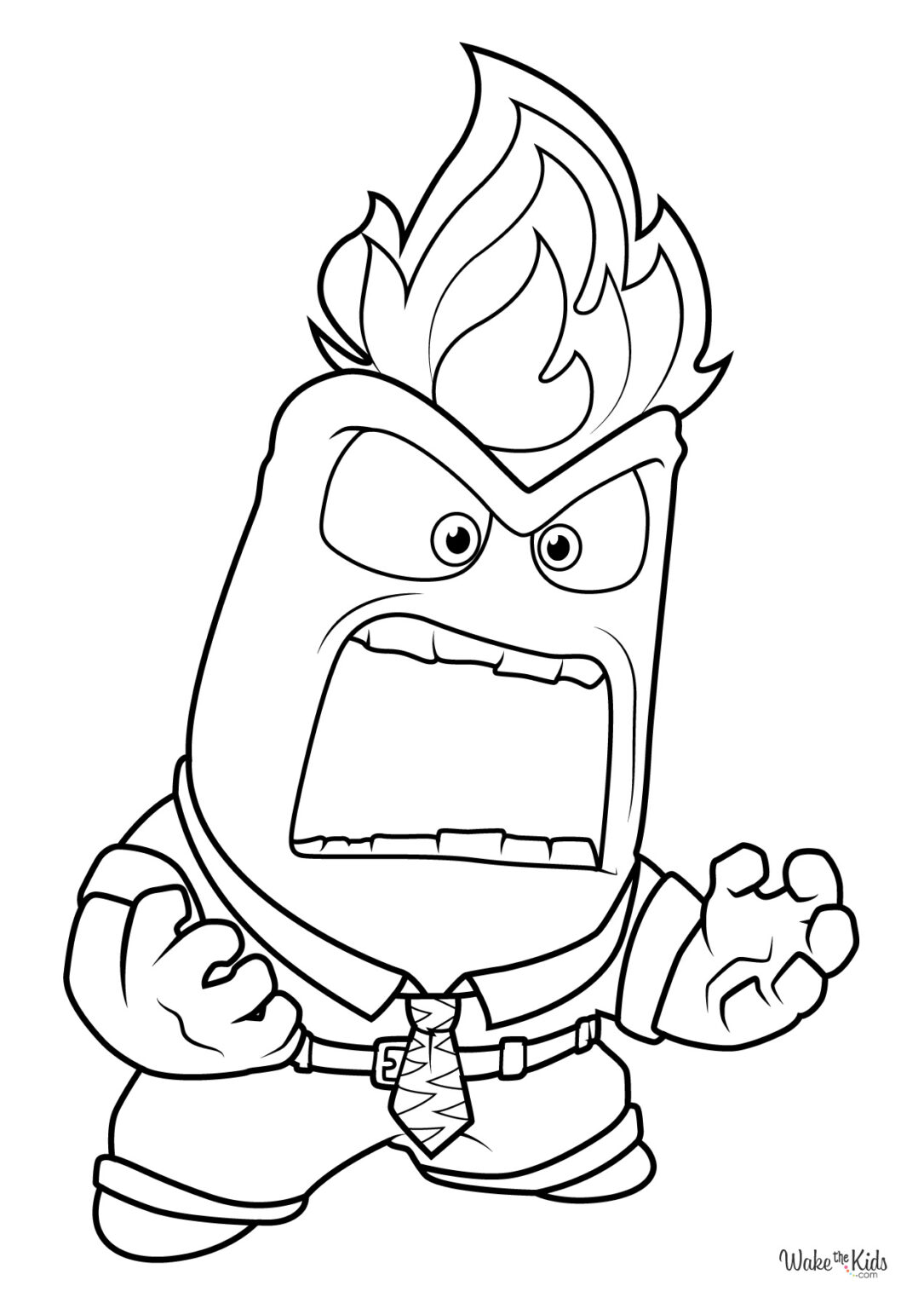 Inside Out Coloring Pages (Free Printable PDFs) | WakeTheKids