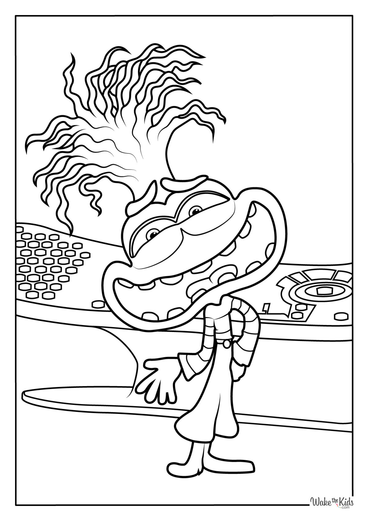 Inside Out Coloring Pages (Free Printable PDFs) | WakeTheKids