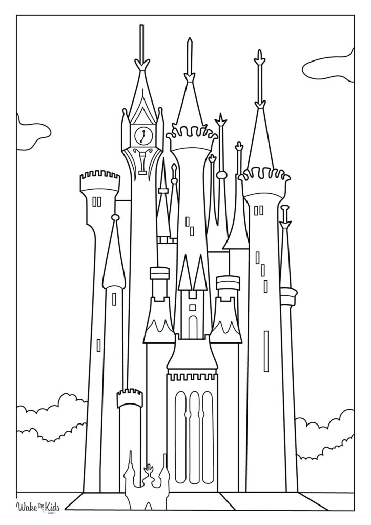 Cinderella Coloring Pages (Free Printable PDFs) | WakeTheKids