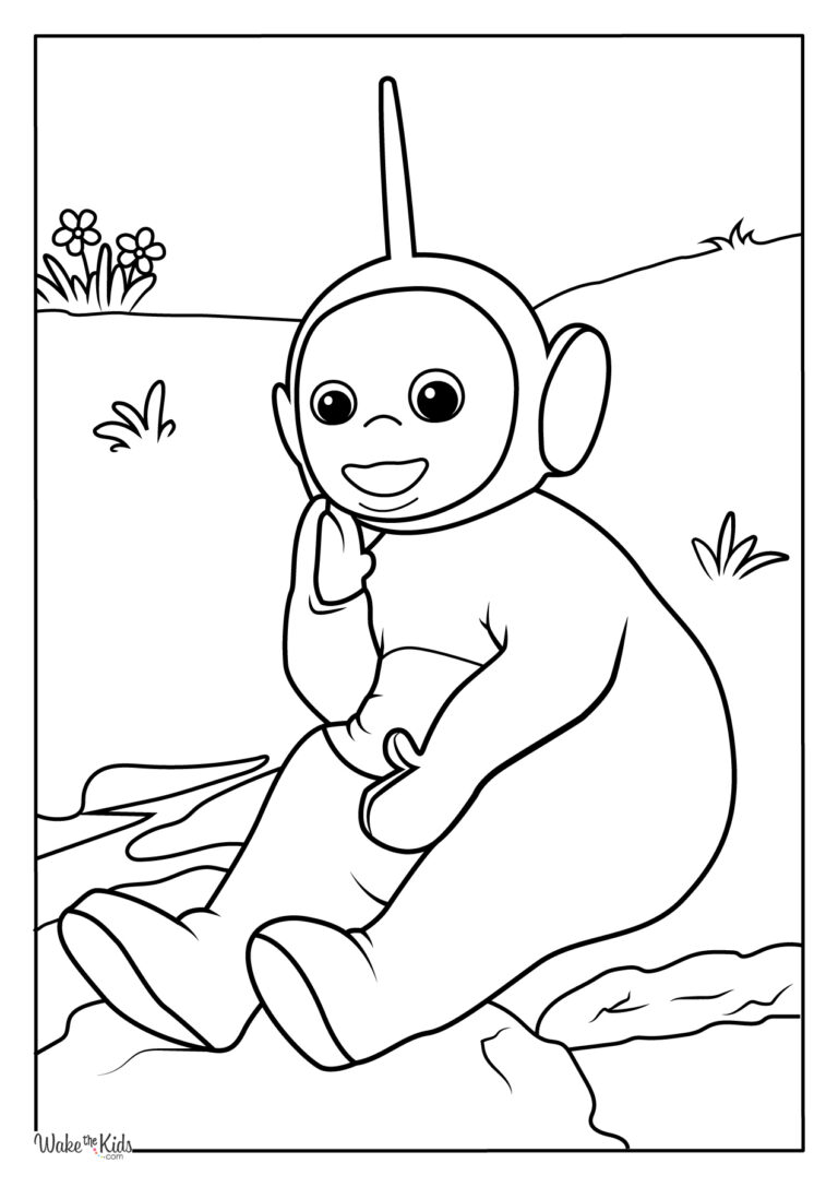 Teletubbies Coloring Pages (Free Printable PDFs) | WakeTheKids