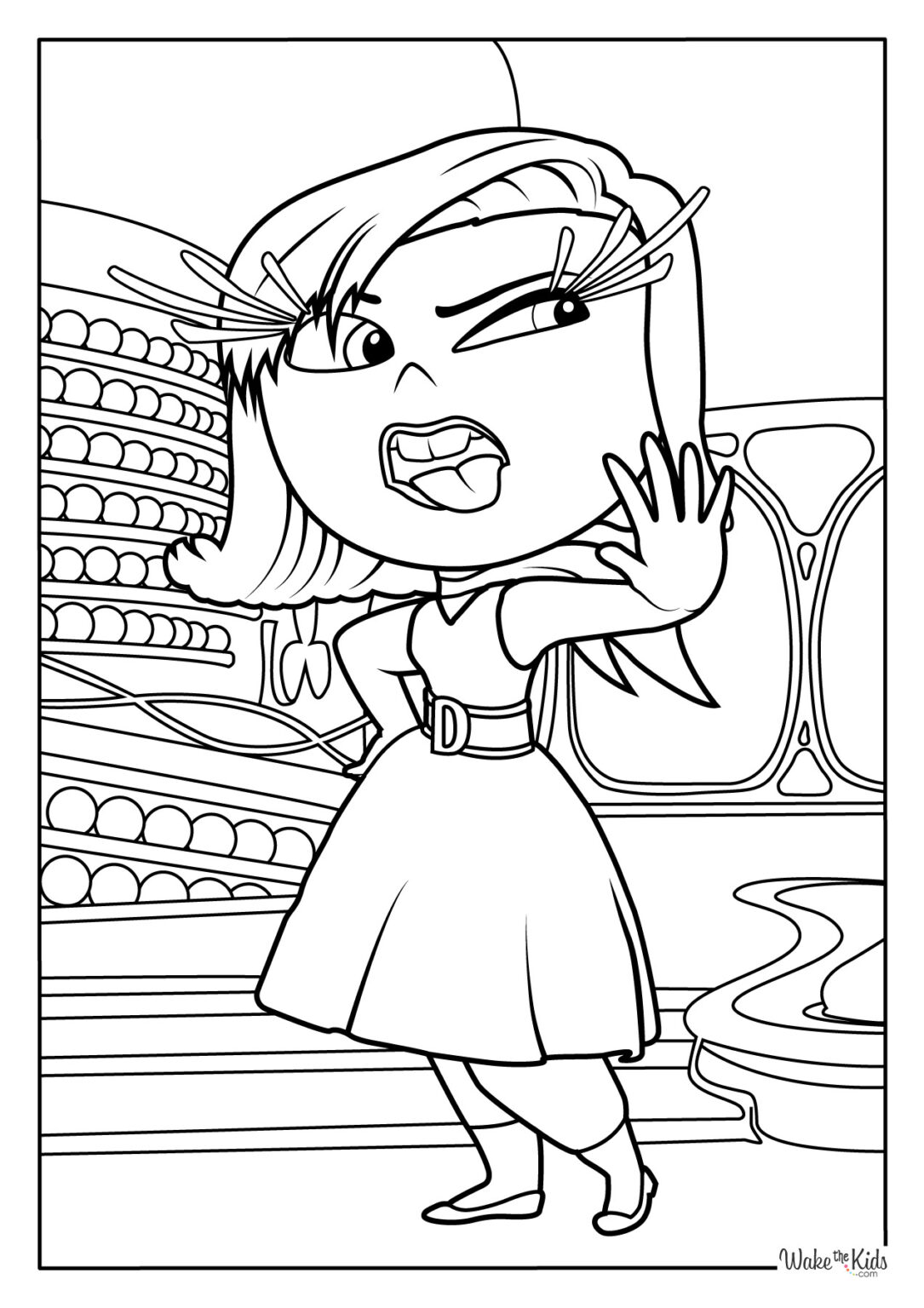 Inside Out Coloring Pages (Free Printable PDFs) | WakeTheKids