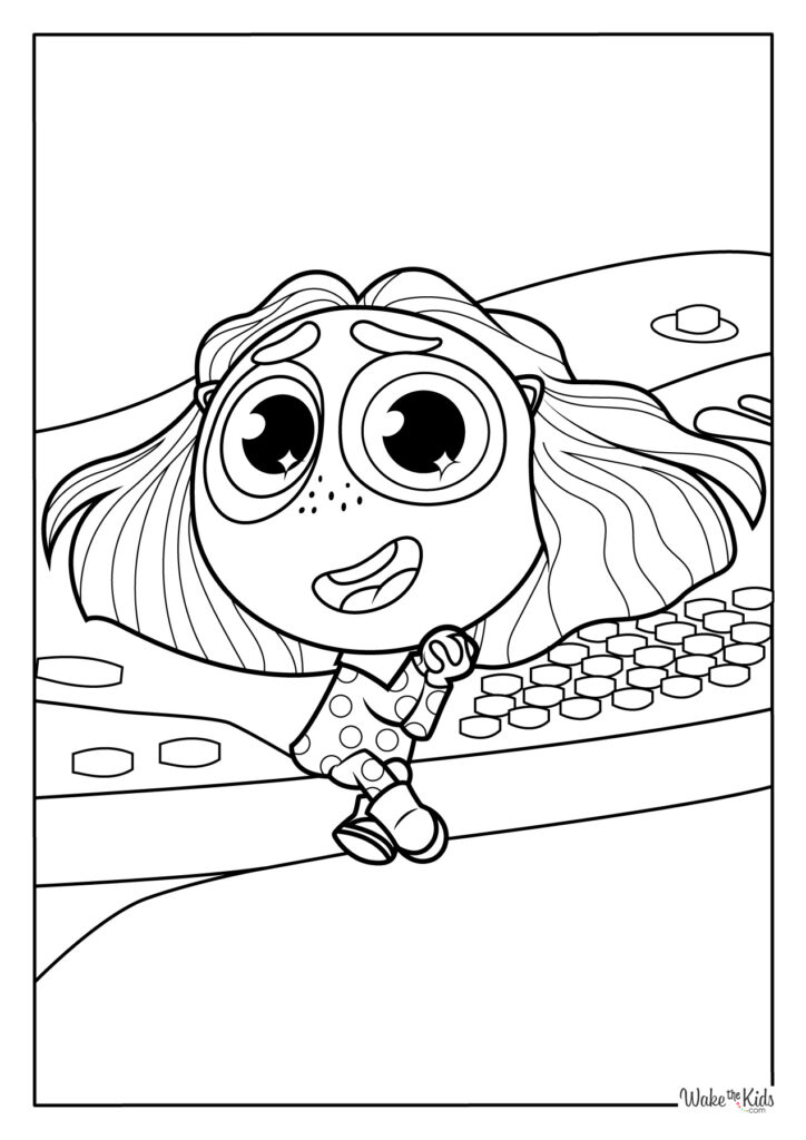 Inside Out Coloring Pages (Free Printable PDFs) | WakeTheKids