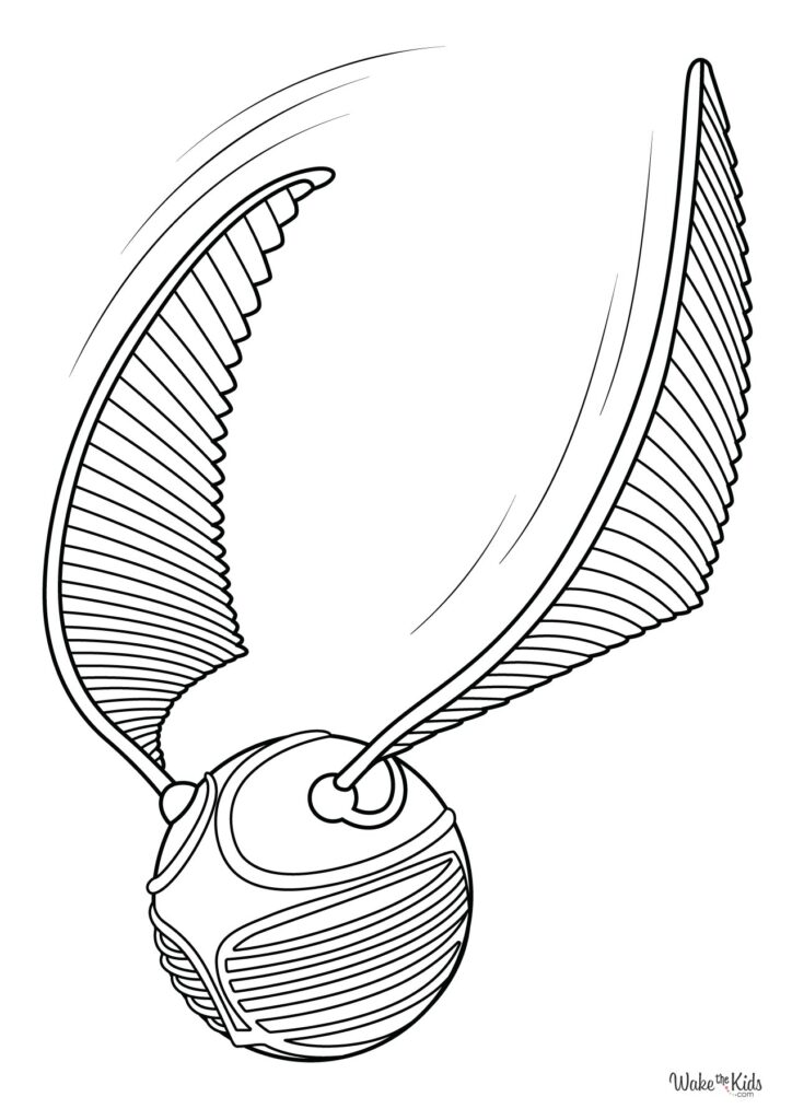 Harry Potter Coloring Pages (Free Printable PDFs) | WakeTheKids