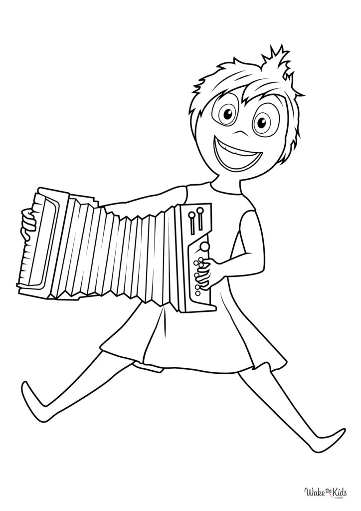 Inside Out Coloring Pages (Free Printable PDFs) | WakeTheKids