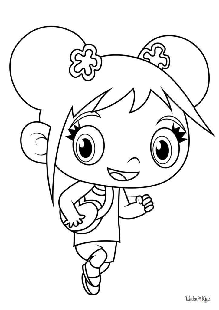 Ni Hao Kai Lan Coloring Pages (Free Printable PDFs) | WakeTheKids