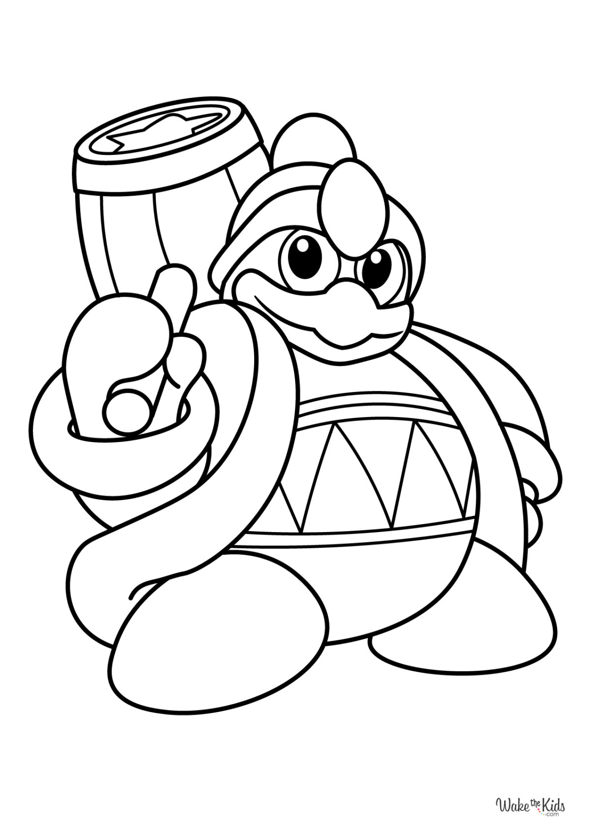 Kirby Coloring Pages (Free Printable PDFs) | WakeTheKids