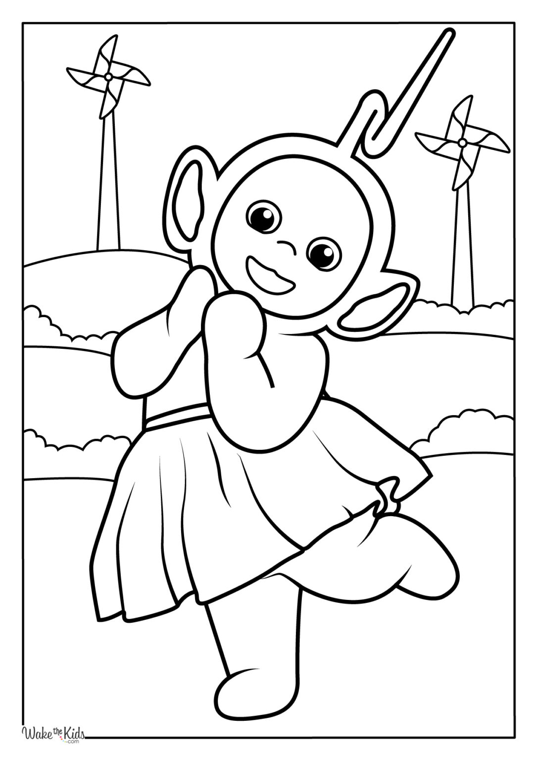 Teletubbies Coloring Pages (Free Printable PDFs) | WakeTheKids